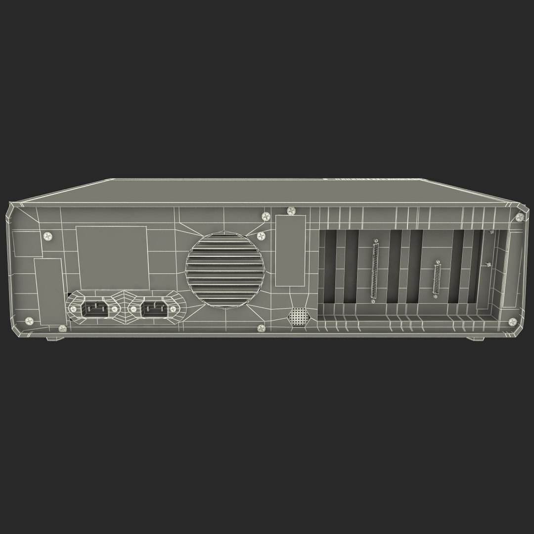 Ibm Pc Xt Computer 3d 3ds