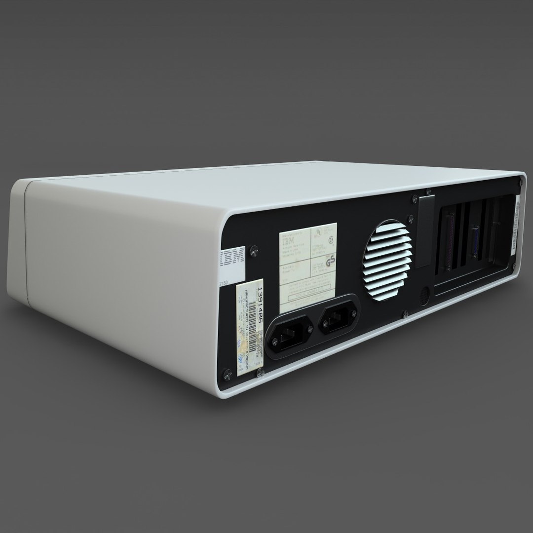 Ibm Pc Xt Computer 3d 3ds