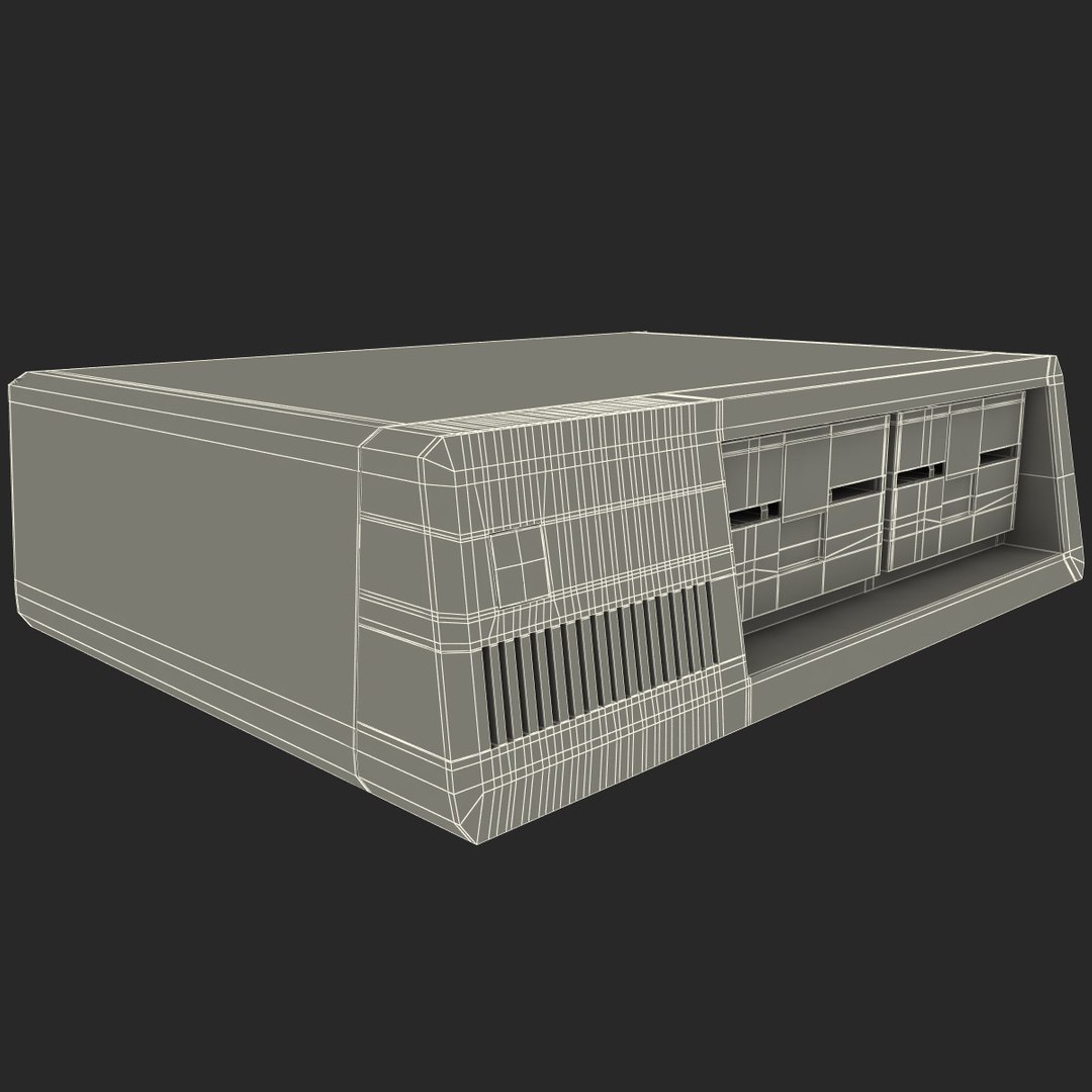 Ibm Pc Xt Computer 3d 3ds