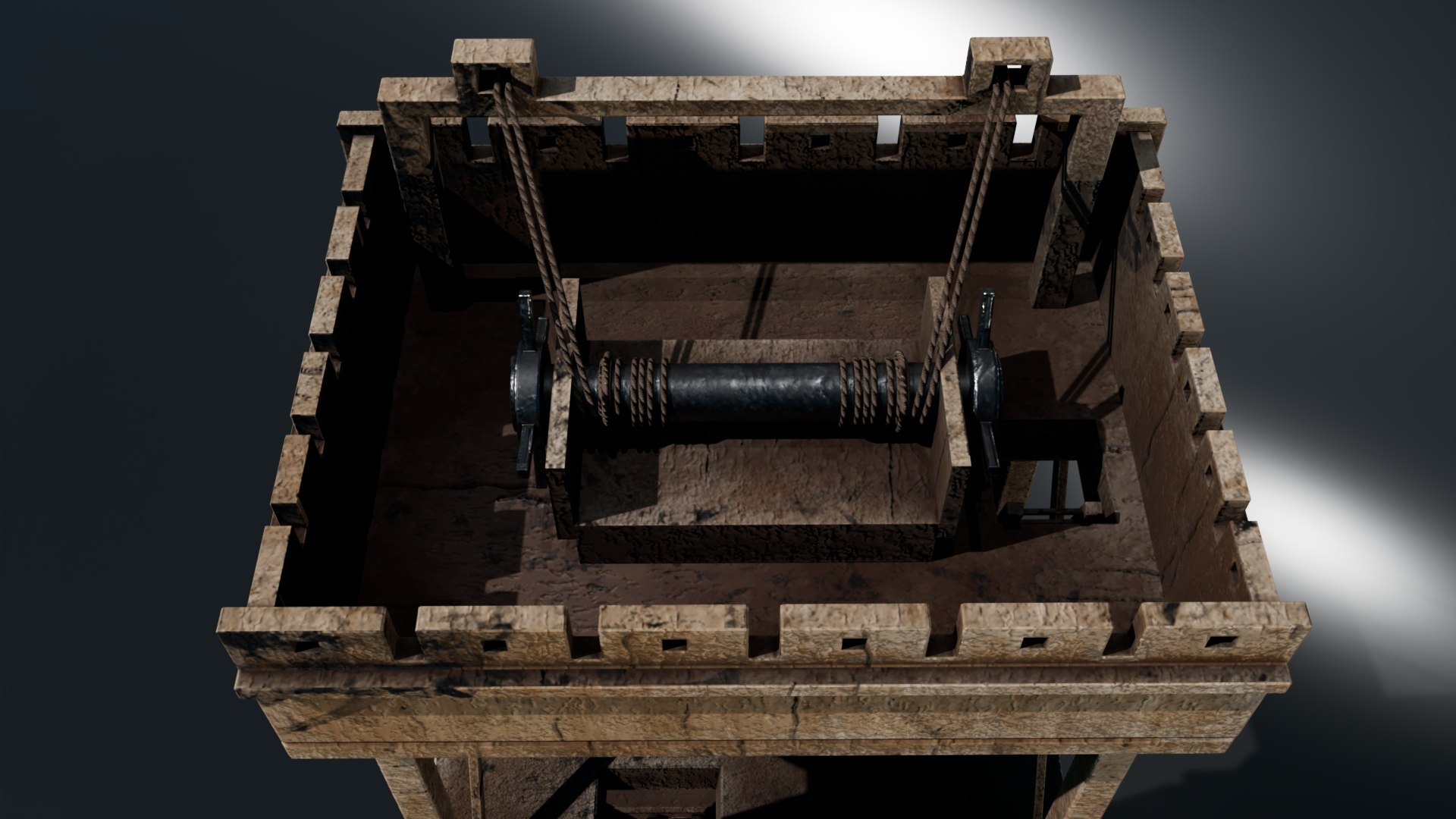 3D Model Castle Siege - TurboSquid 2330648