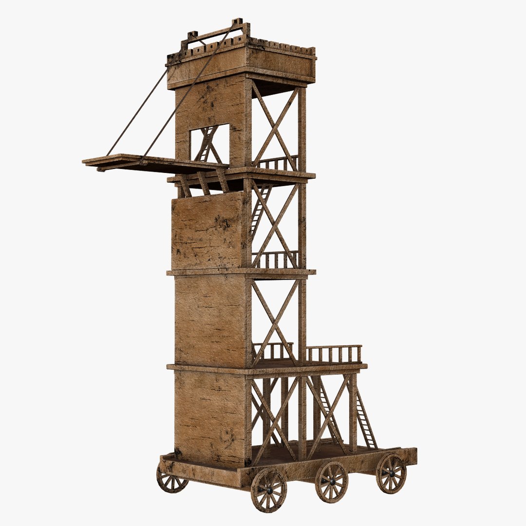 3D Model Castle Siege - TurboSquid 2330648