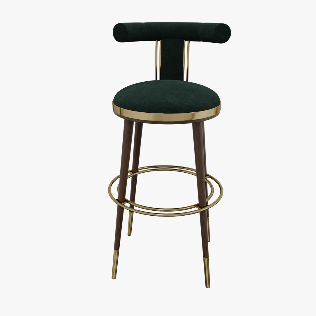 Bar Chair Moris Model Turbosquid 1977105