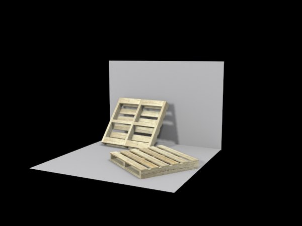 Free 3D Pallet Models | TurboSquid