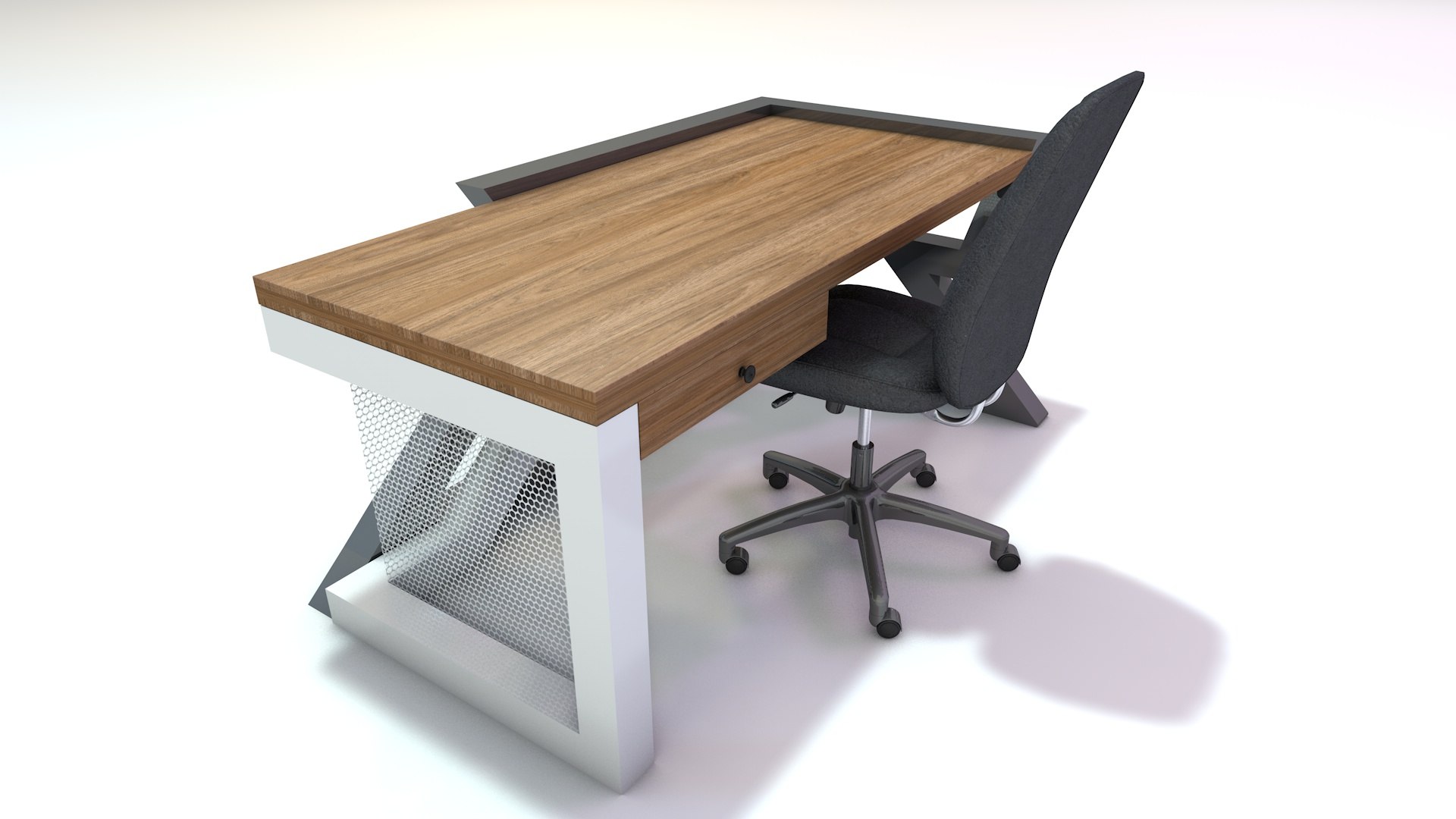 Office desk3 3D model - TurboSquid 1975631