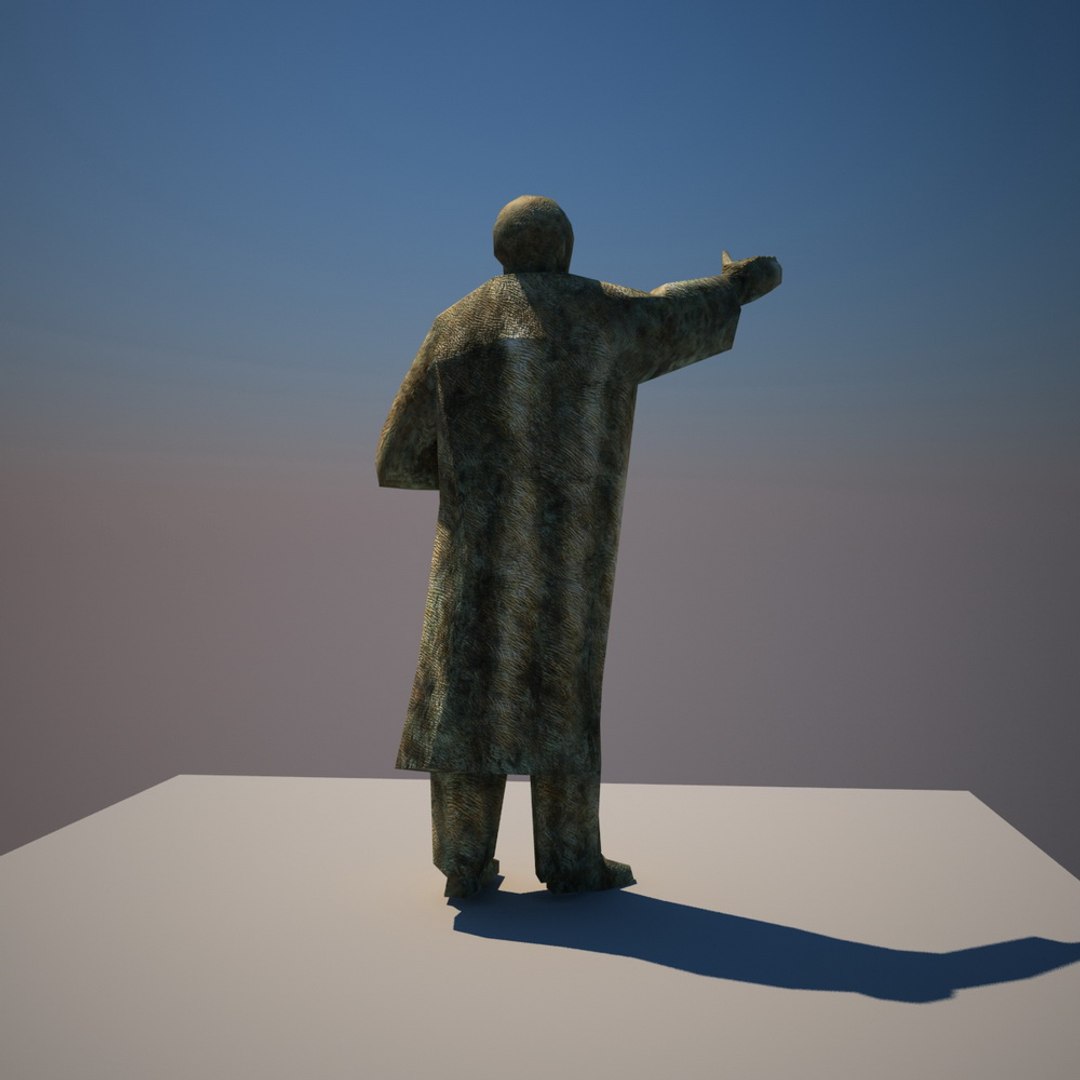 3d Model Of Lenin
