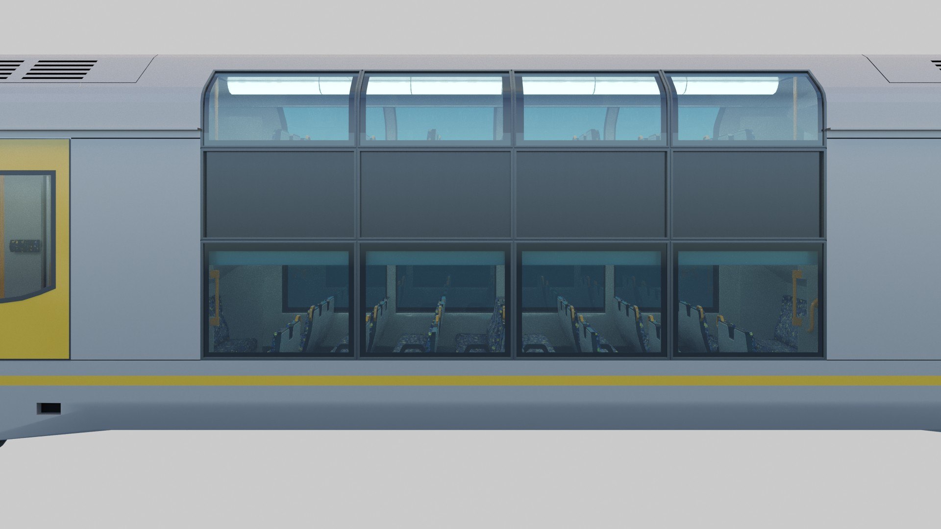 3D Model Tangara Sydney Train Rigged - TurboSquid 1843047