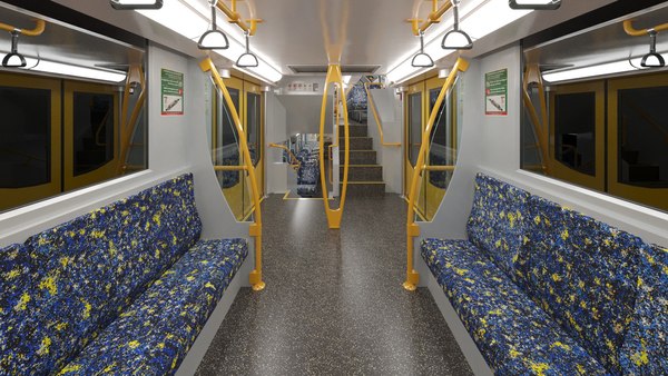 3D model Tangara Sydney Train Rigged - TurboSquid 1843047