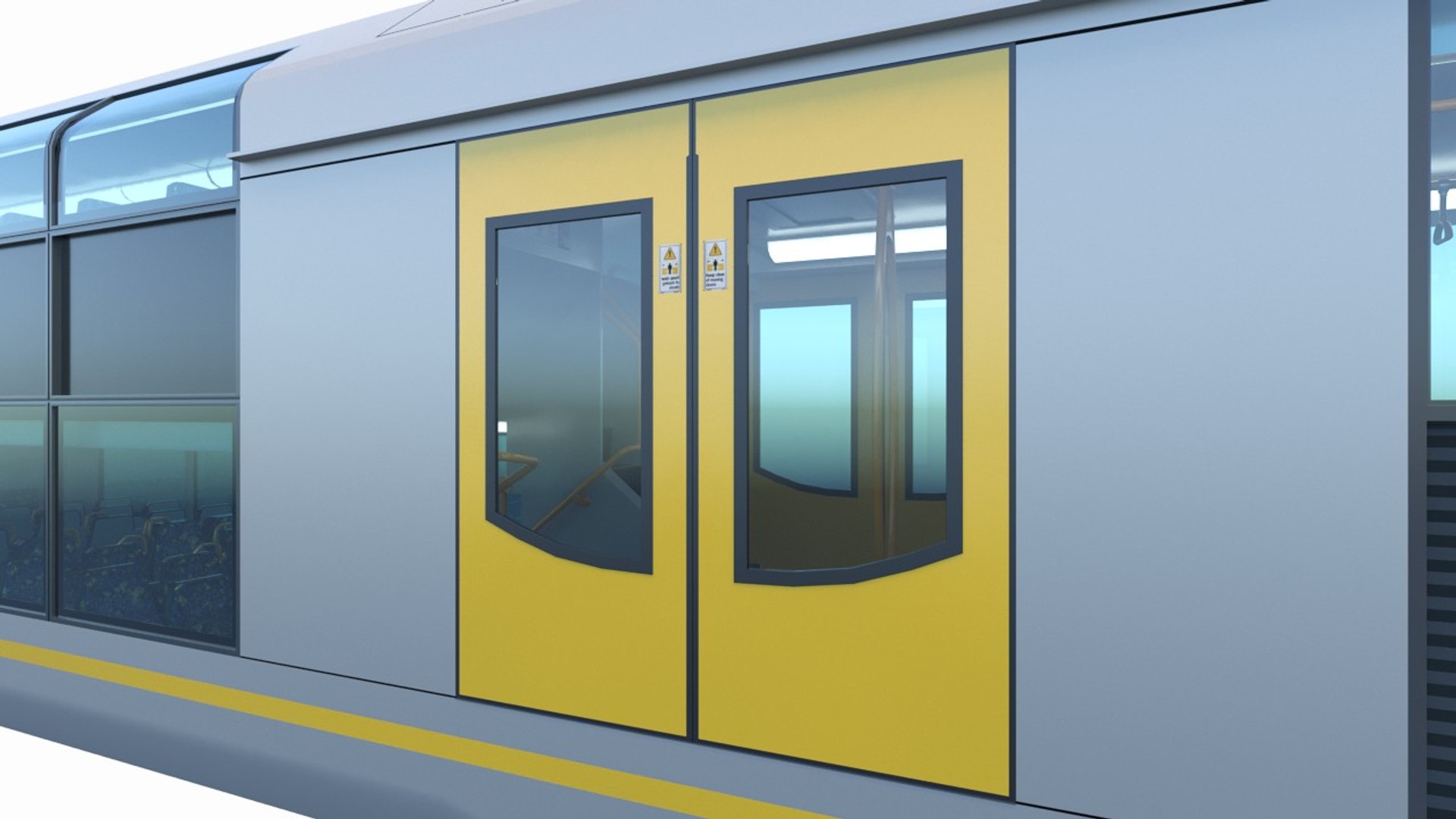 3D Model Tangara Sydney Train Rigged - TurboSquid 1843047