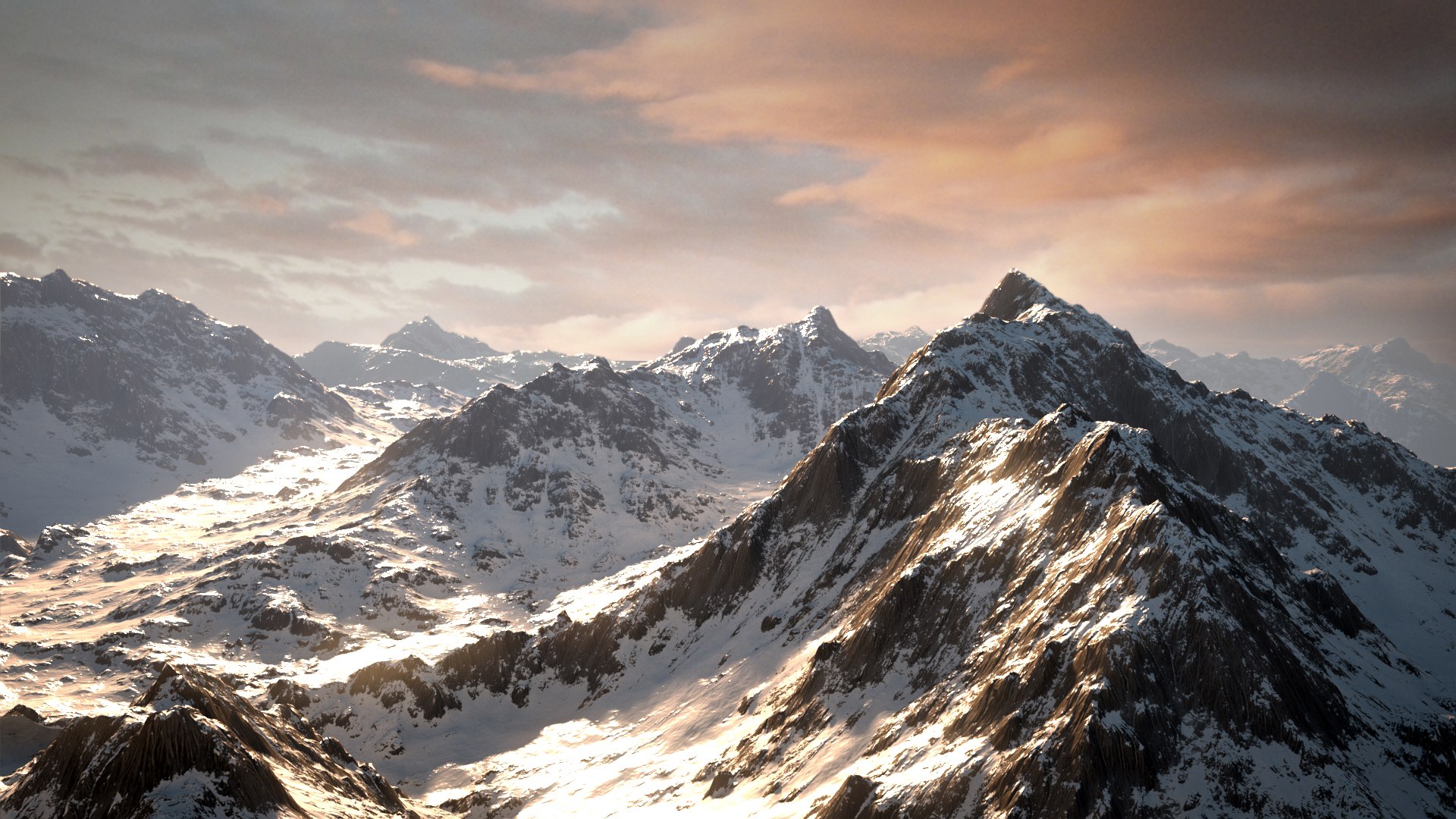 Snow Mountain Texture