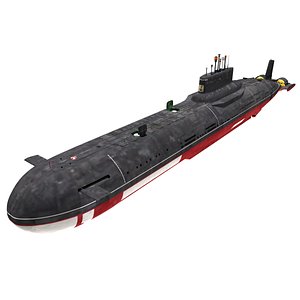 3D Typhoon Class Models - Browse & Download Formats - TurboSquid