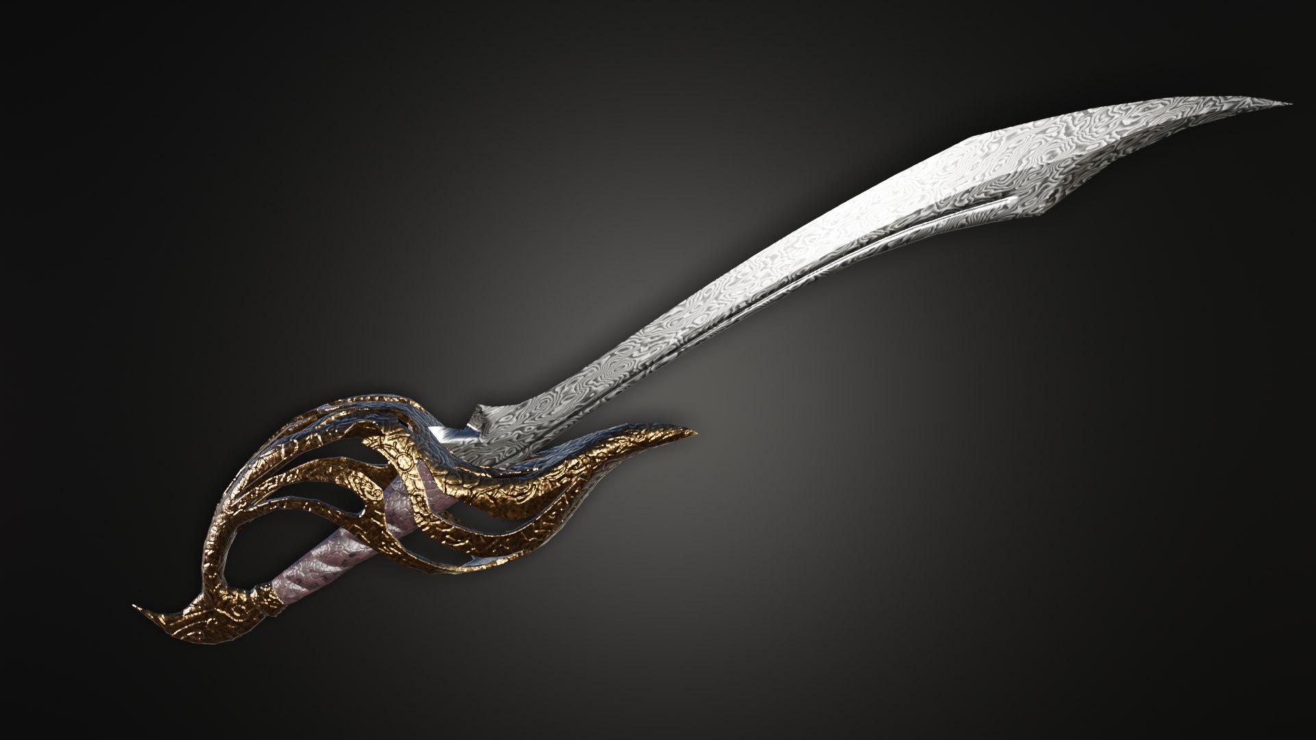 Free 3D Falchion Sword - TurboSquid 2005239