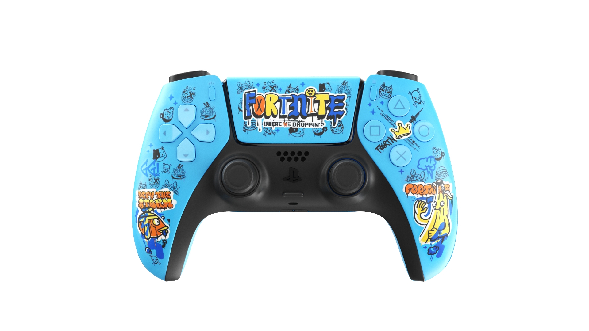 Detailed Fortnite Dualsense Controller 3D Model - TurboSquid 2325575