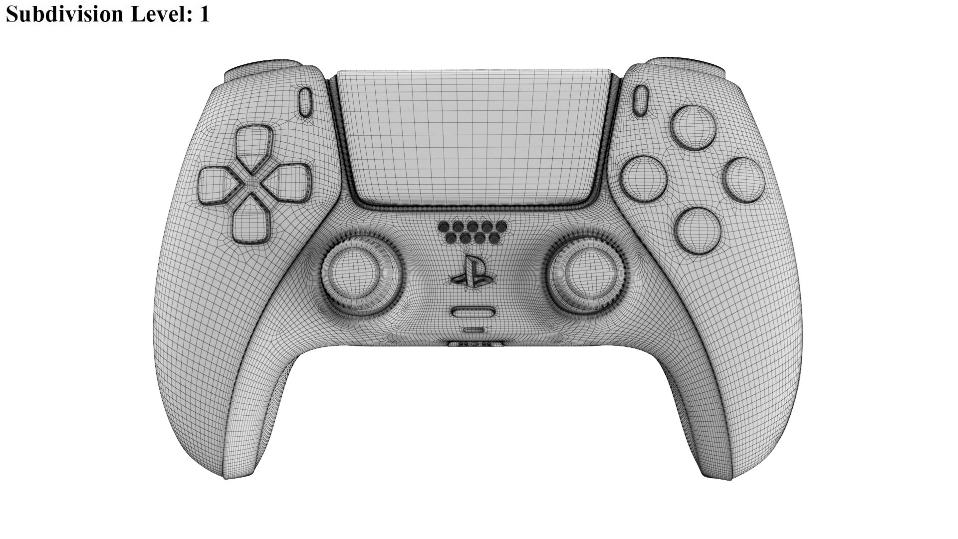 Detailed Fortnite Dualsense Controller 3D Model - TurboSquid 2325575