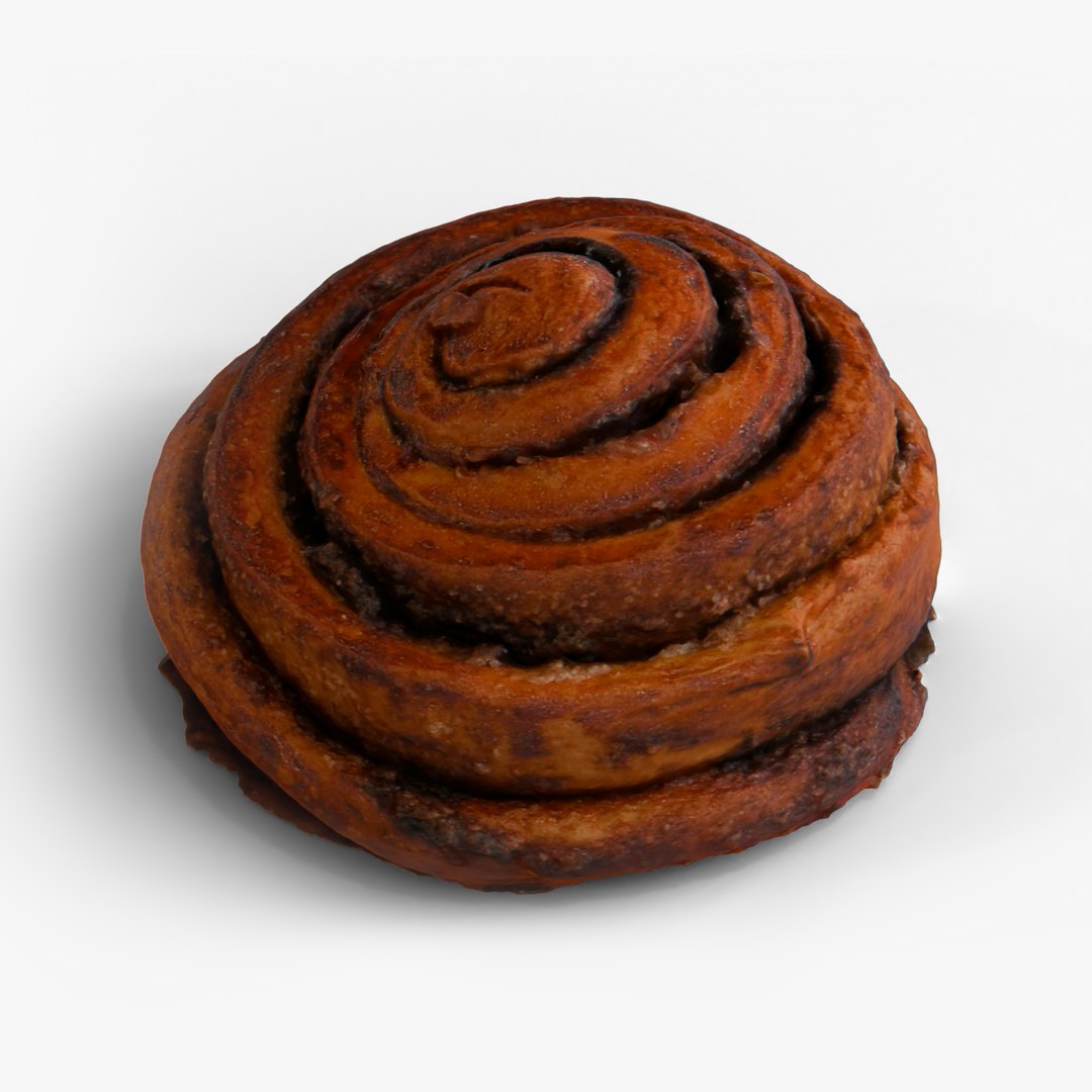 Cinnamon roll 3D - TurboSquid 2175828
