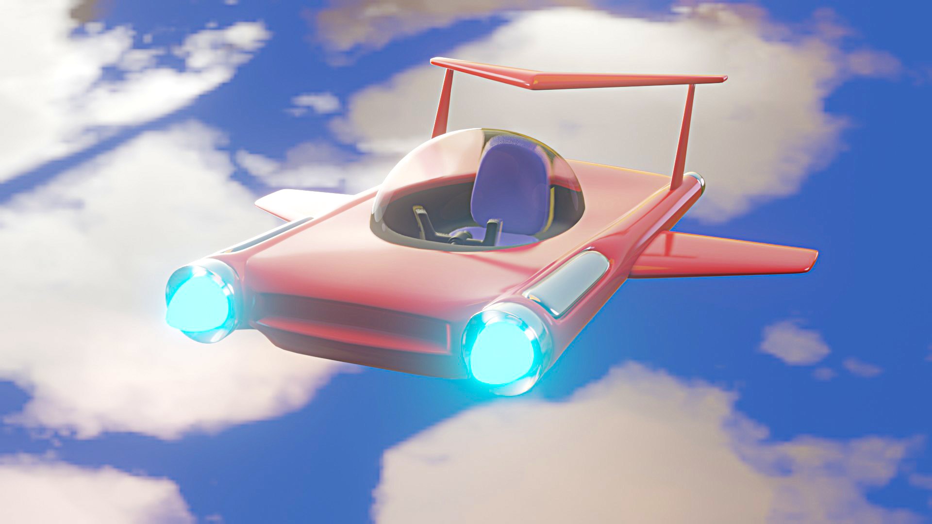 Flying Car 3D model - TurboSquid 1813963