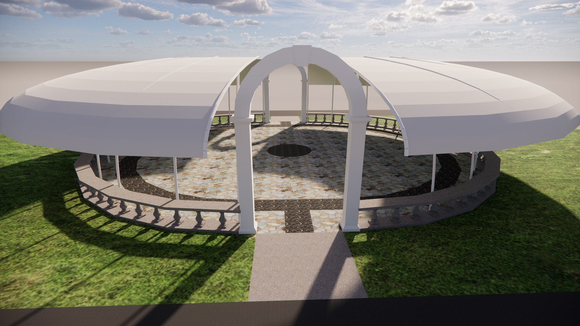 3D Tensile Structures Collection -A9 Model - TurboSquid 2385531