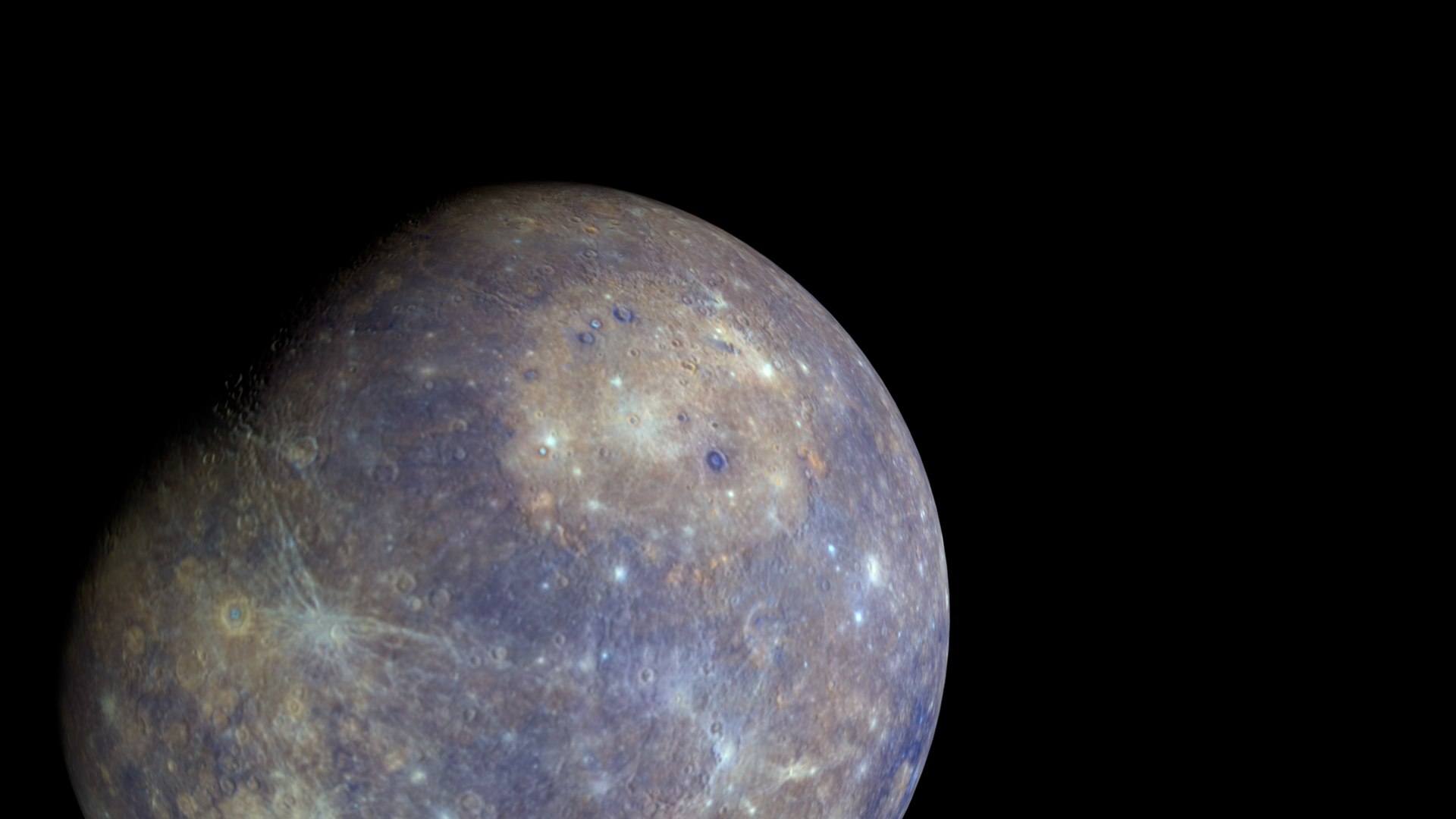 Realistic Planet Mercury 3D Model - TurboSquid 1937761
