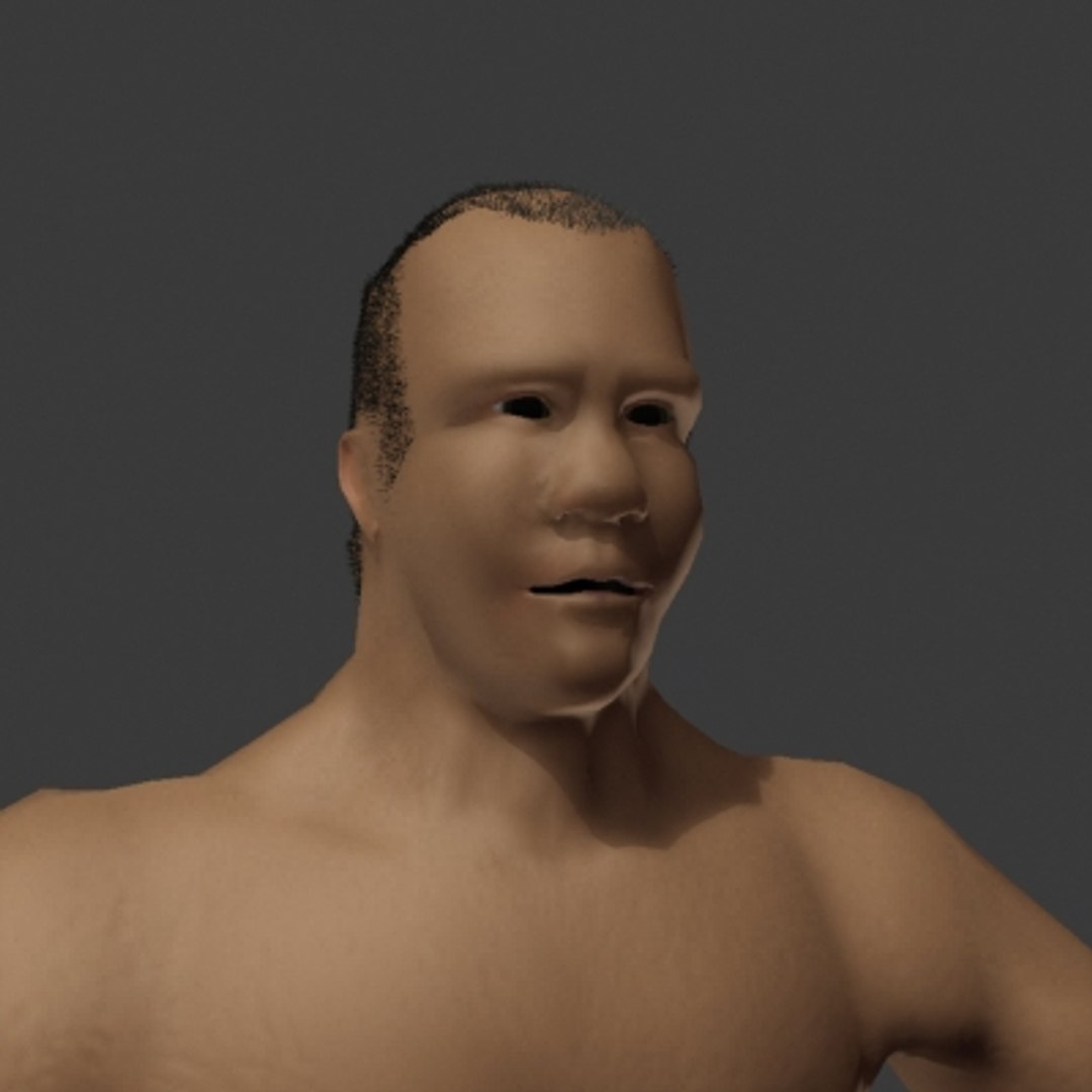 3d Model Boxer Male