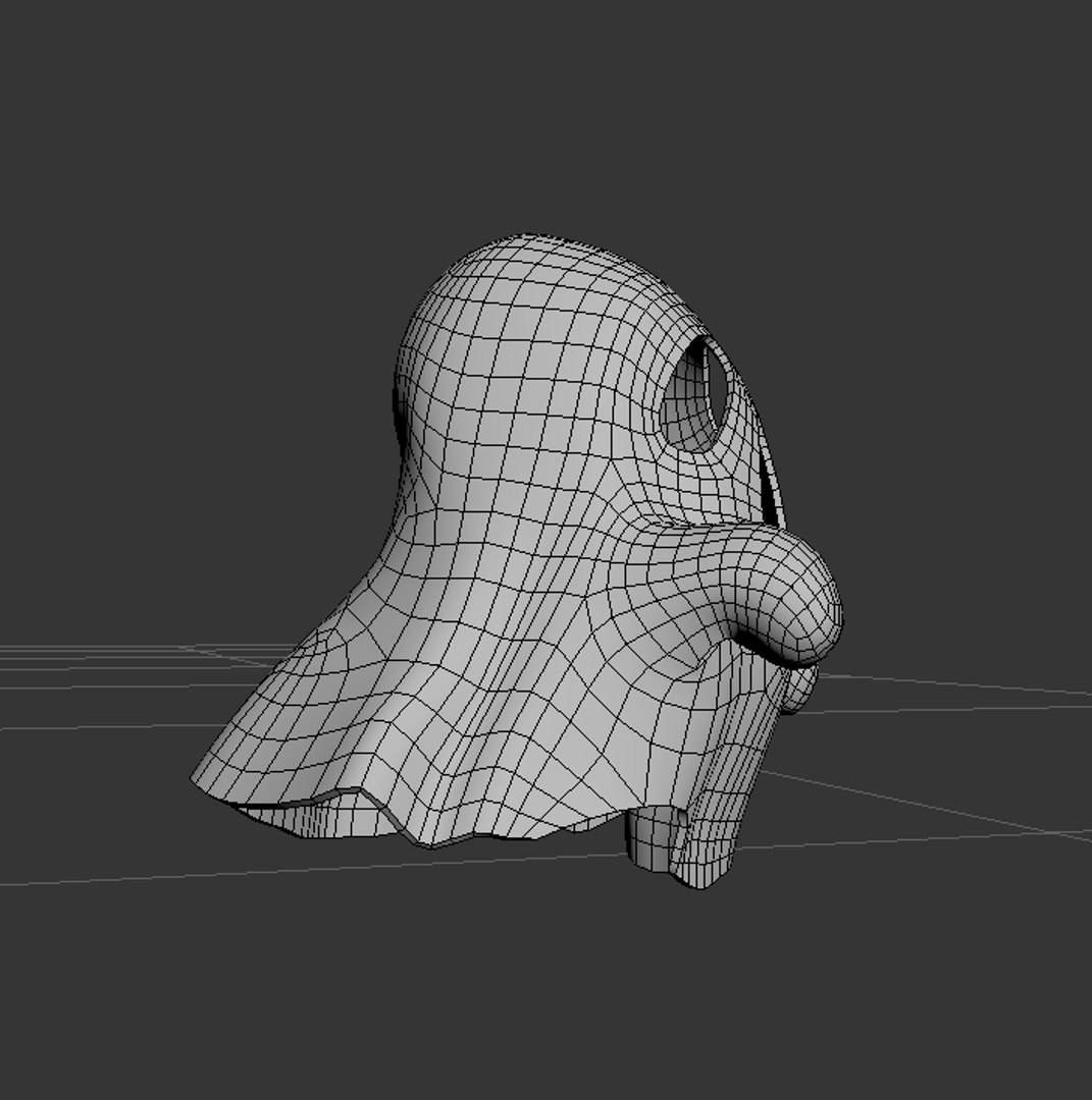 Good Ghost 3D - TurboSquid 1461602