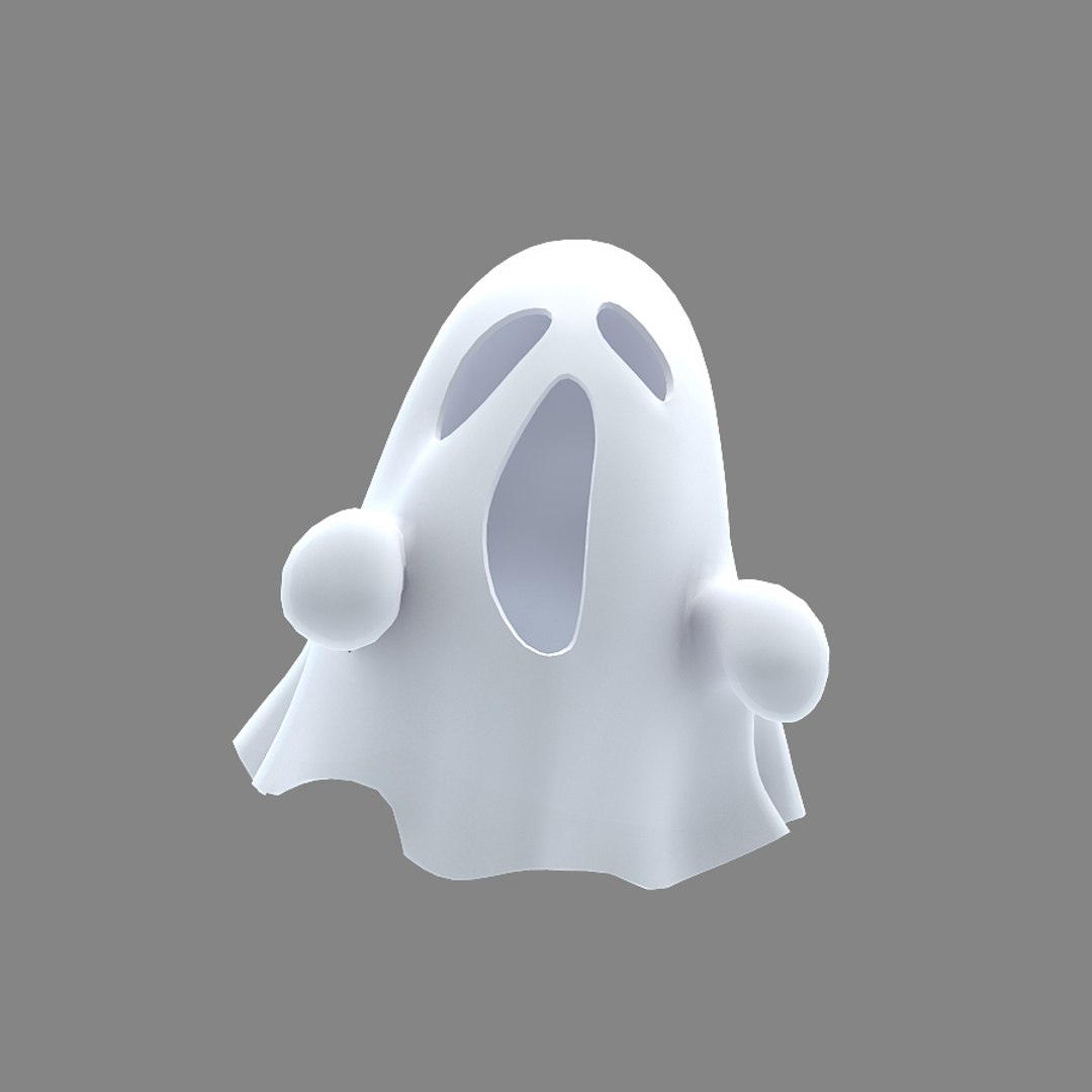 Good Ghost 3D - TurboSquid 1461602