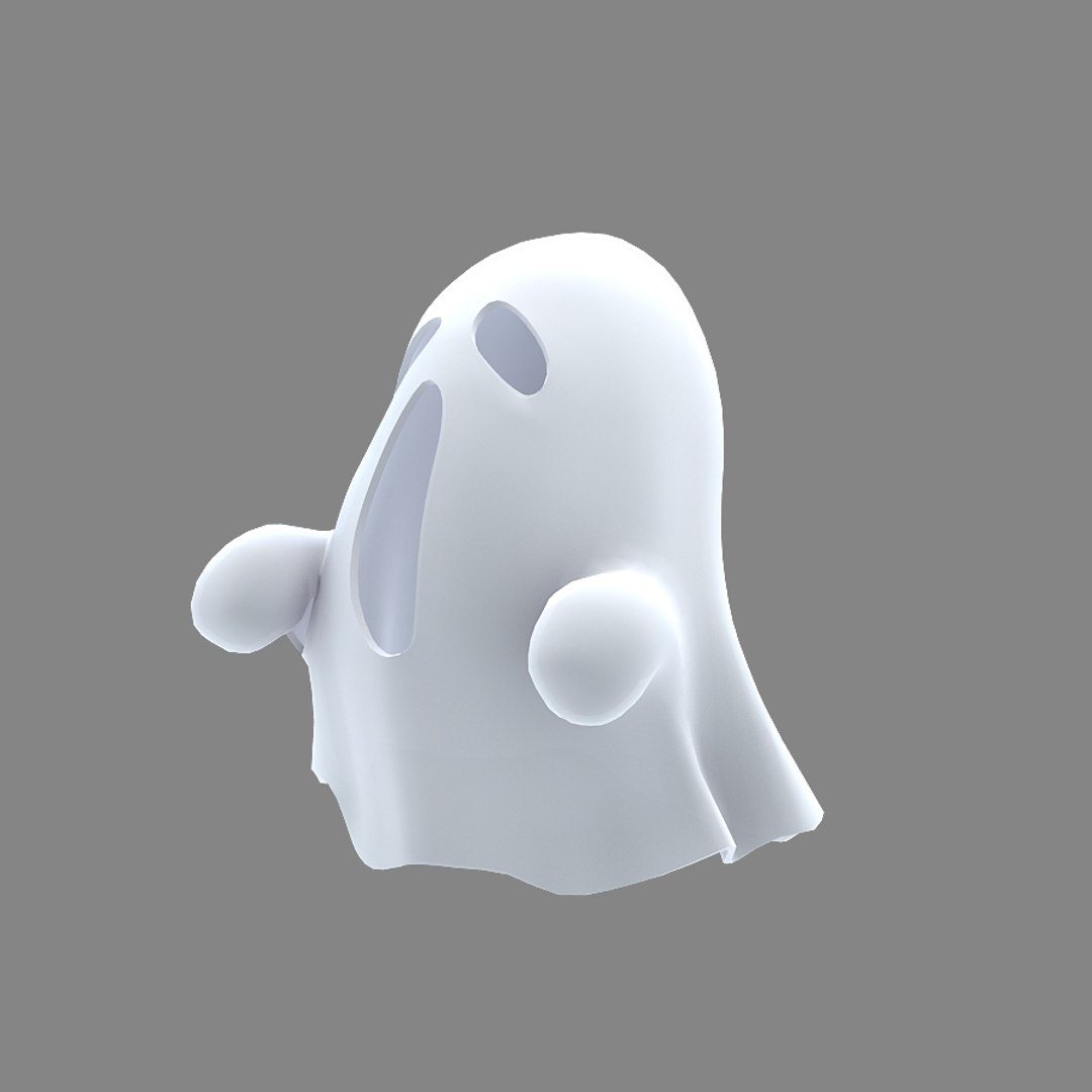 Good Ghost 3D - TurboSquid 1461602