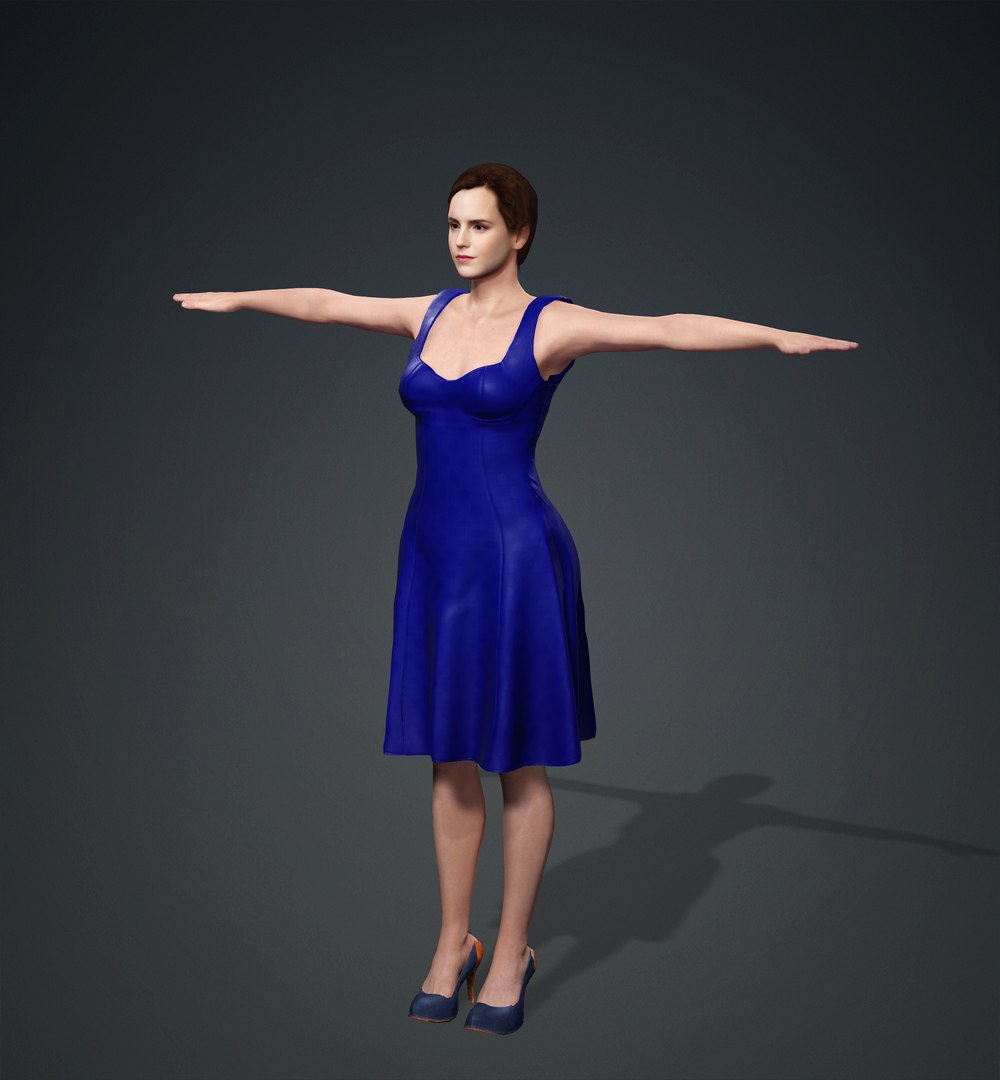 Emma Watson 3D Model - TurboSquid 2281039