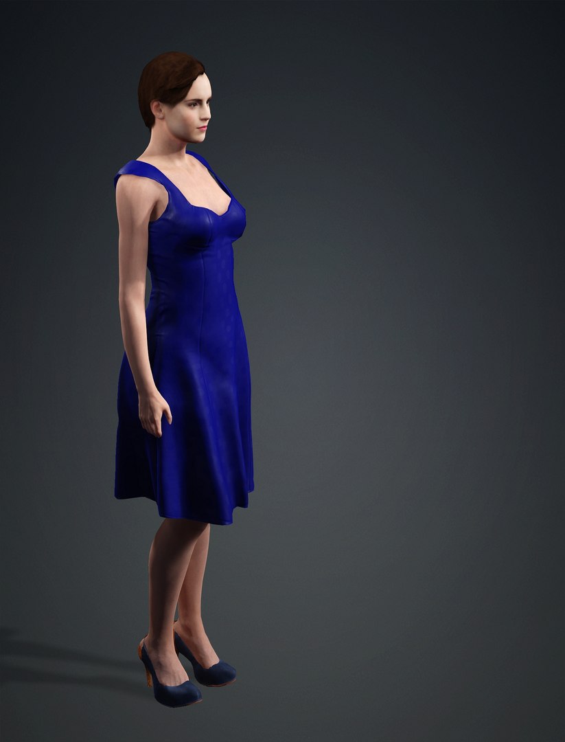 Emma Watson 3D Model - TurboSquid 2281039