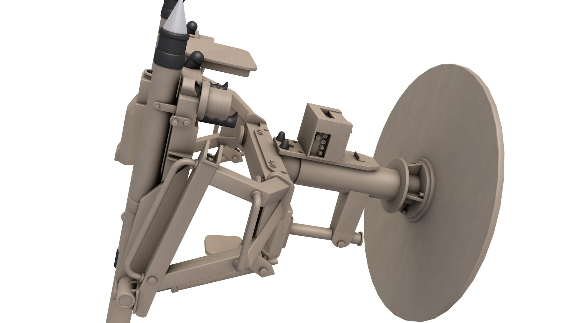 Mistral Atlas Missile Launcher Model - TurboSquid 2398257