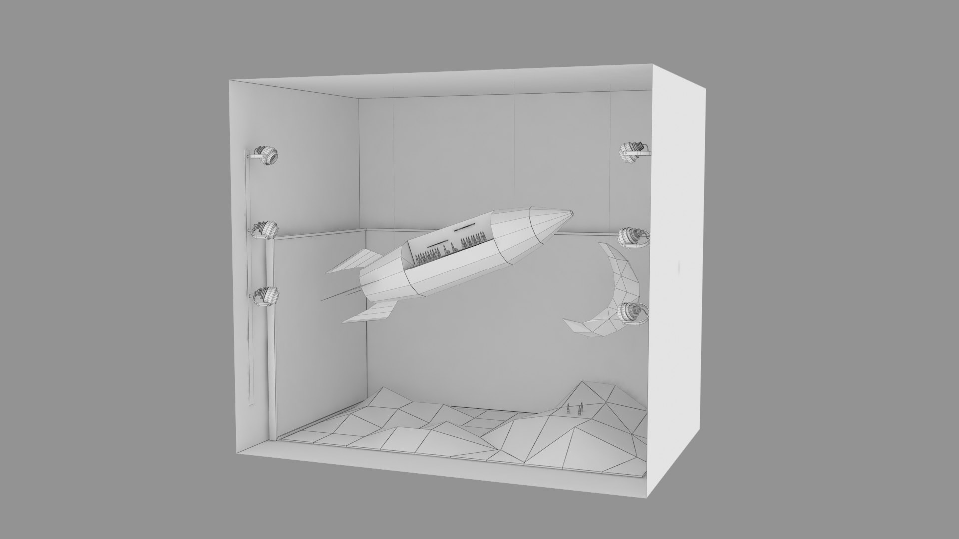 3D Shop Window Model - TurboSquid 1956846