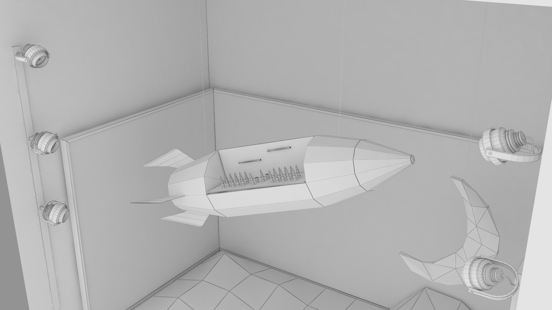 3D Shop Window Model - TurboSquid 1956846