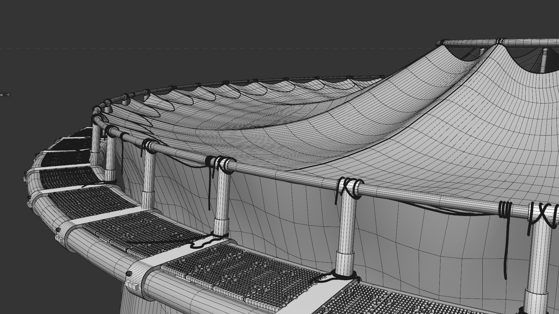 3D Fish Farm In Ocean Sustainable Octane Model - TurboSquid 2153155