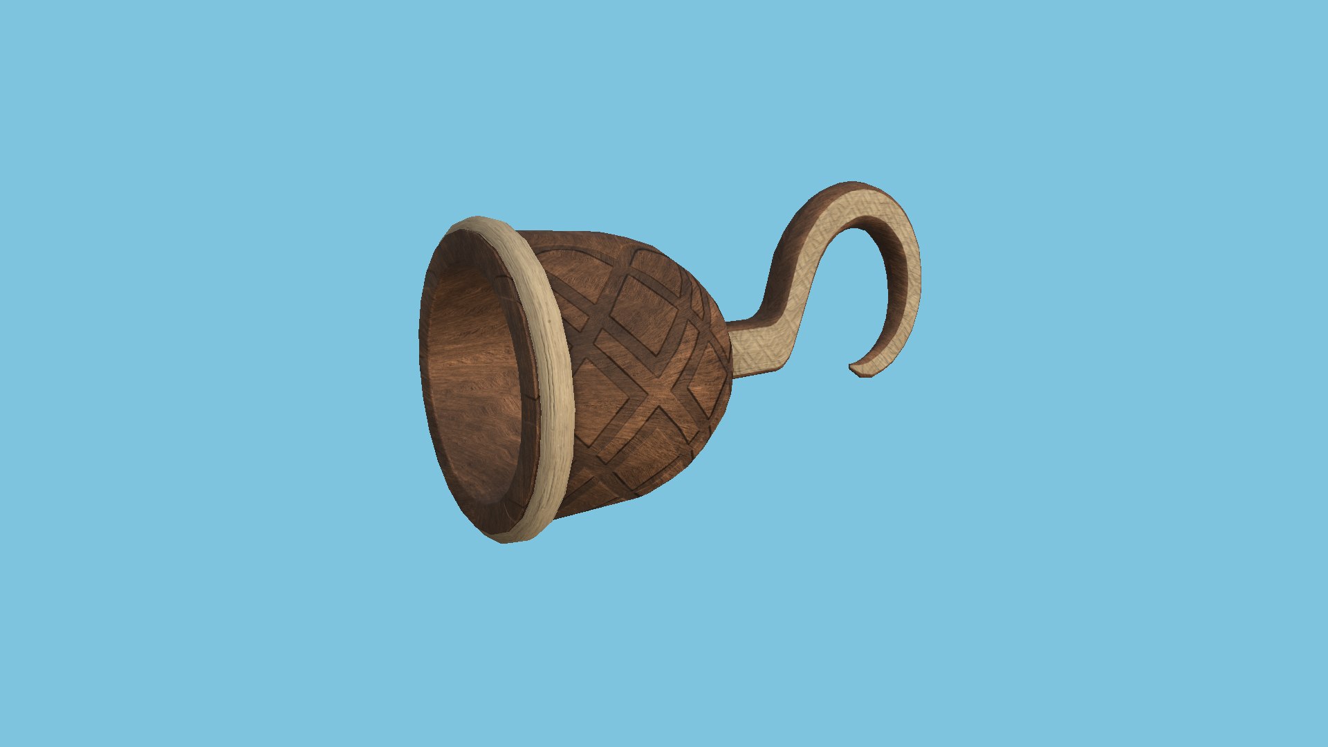 Pirate Hook A6 - Full Wood - Character Design Fashion 3D - TurboSquid ...