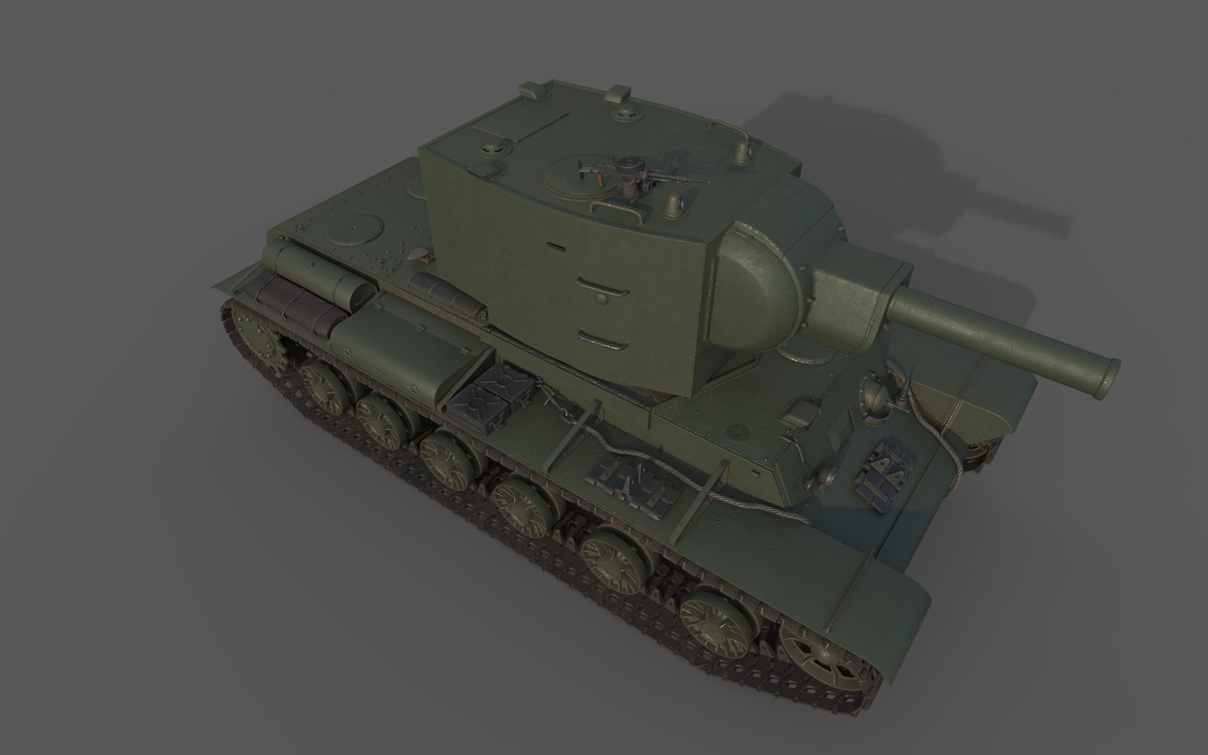 KV 2 1940 3D - TurboSquid 2183168