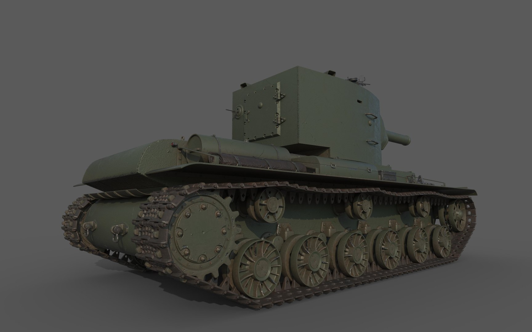 KV 2 1940 3D - TurboSquid 2183168