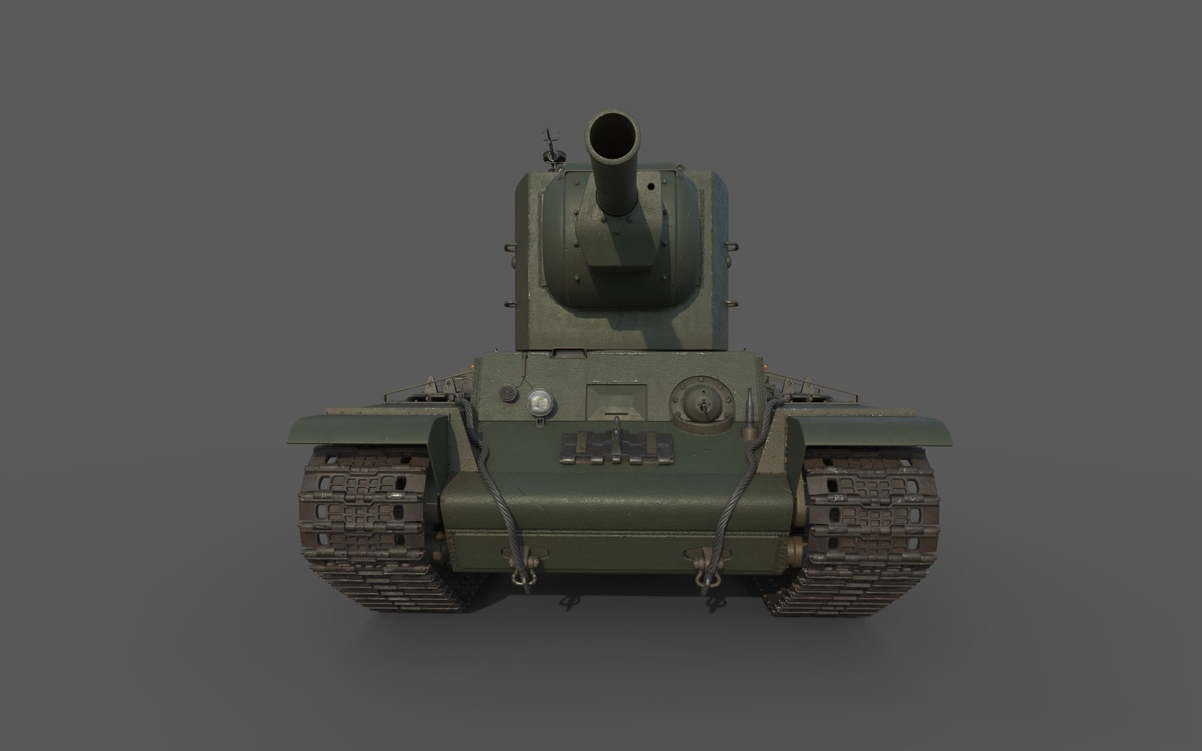 KV 2 1940 3D - TurboSquid 2183168