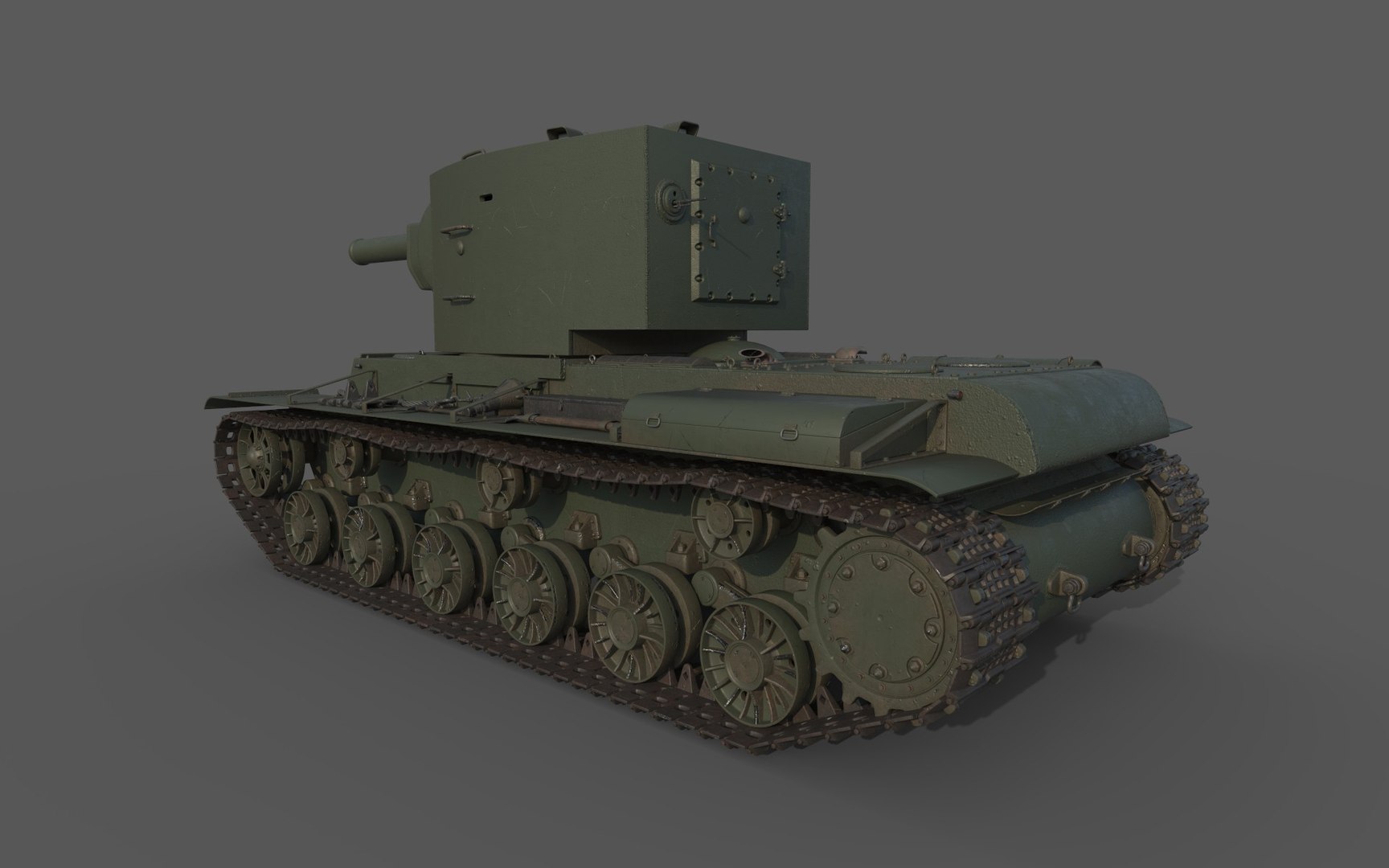 KV 2 1940 3D - TurboSquid 2183168