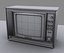 3d Model Of Sony Trinitron Tv Max8