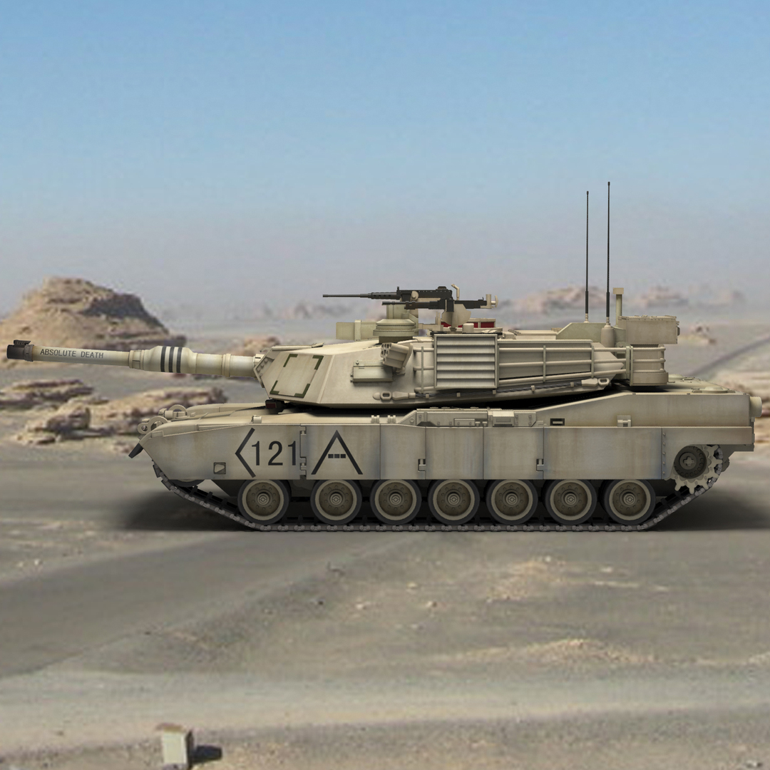 m1a2 abrams battle tank max