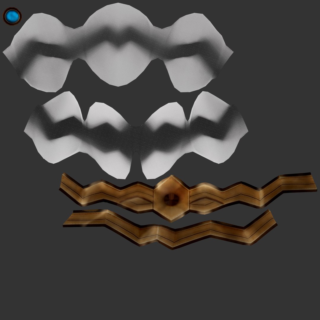 3D Fantasy Choker Necklace - TurboSquid 2002588