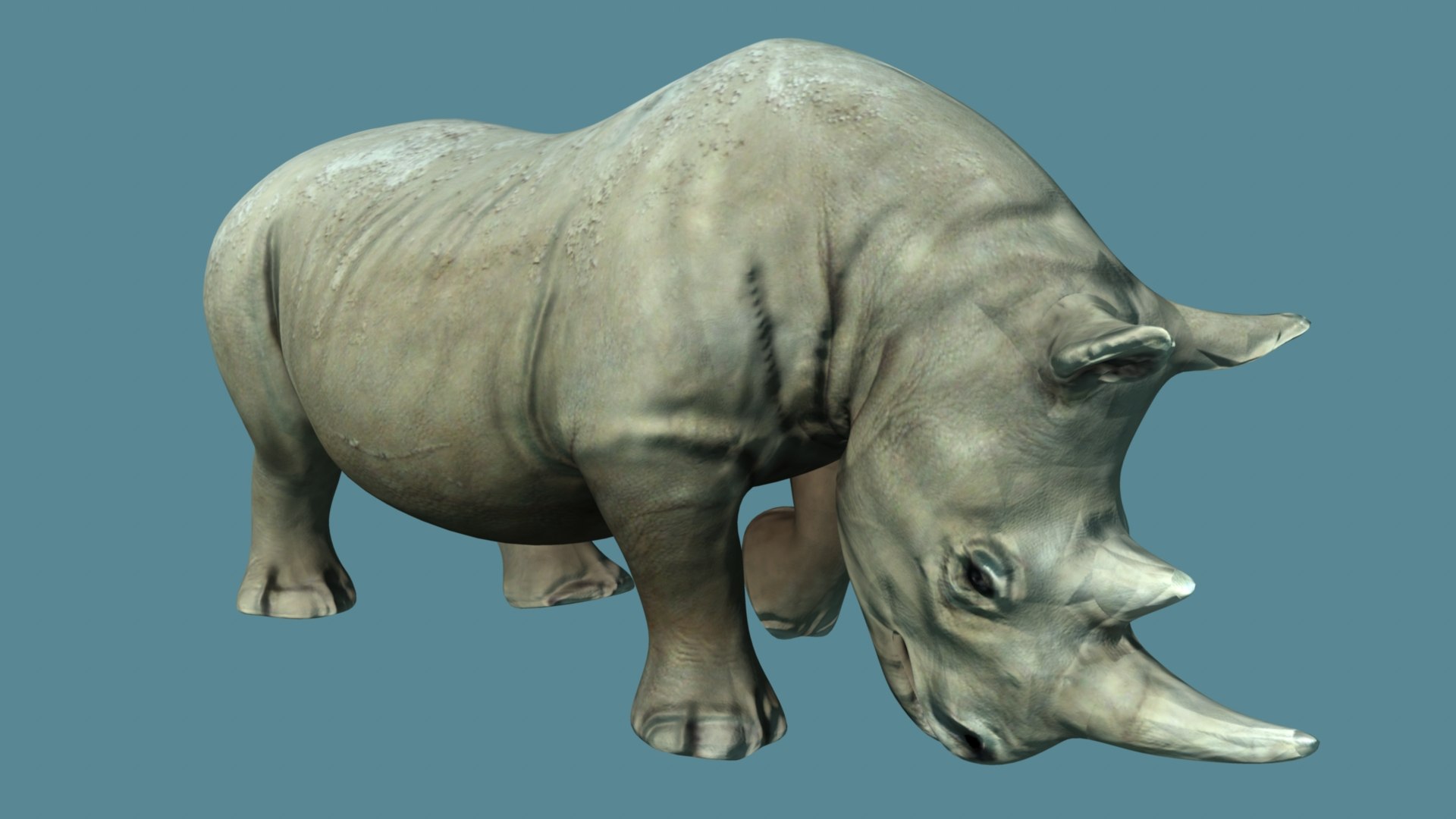 Rhinoceros 3D Model - TurboSquid 2211168
