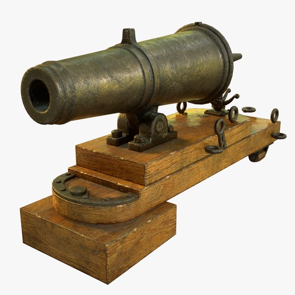 Cannon Carronade 24 pound PBR3D模型 - TurboSquid 1982897