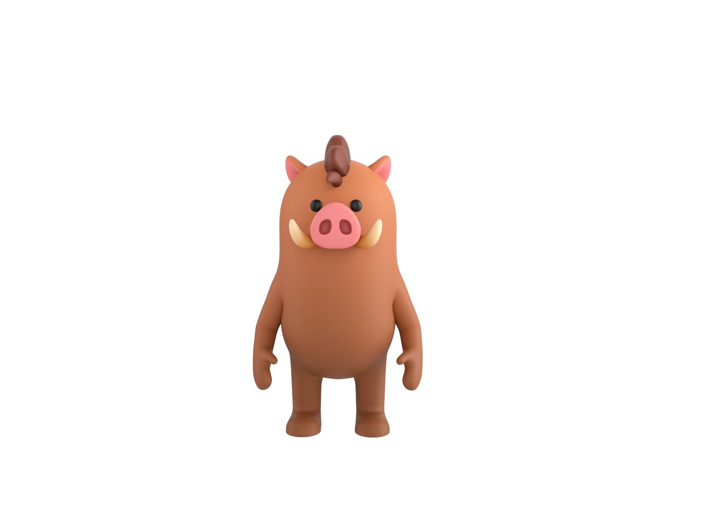 3D Rigged Boar Character - TurboSquid 2021136