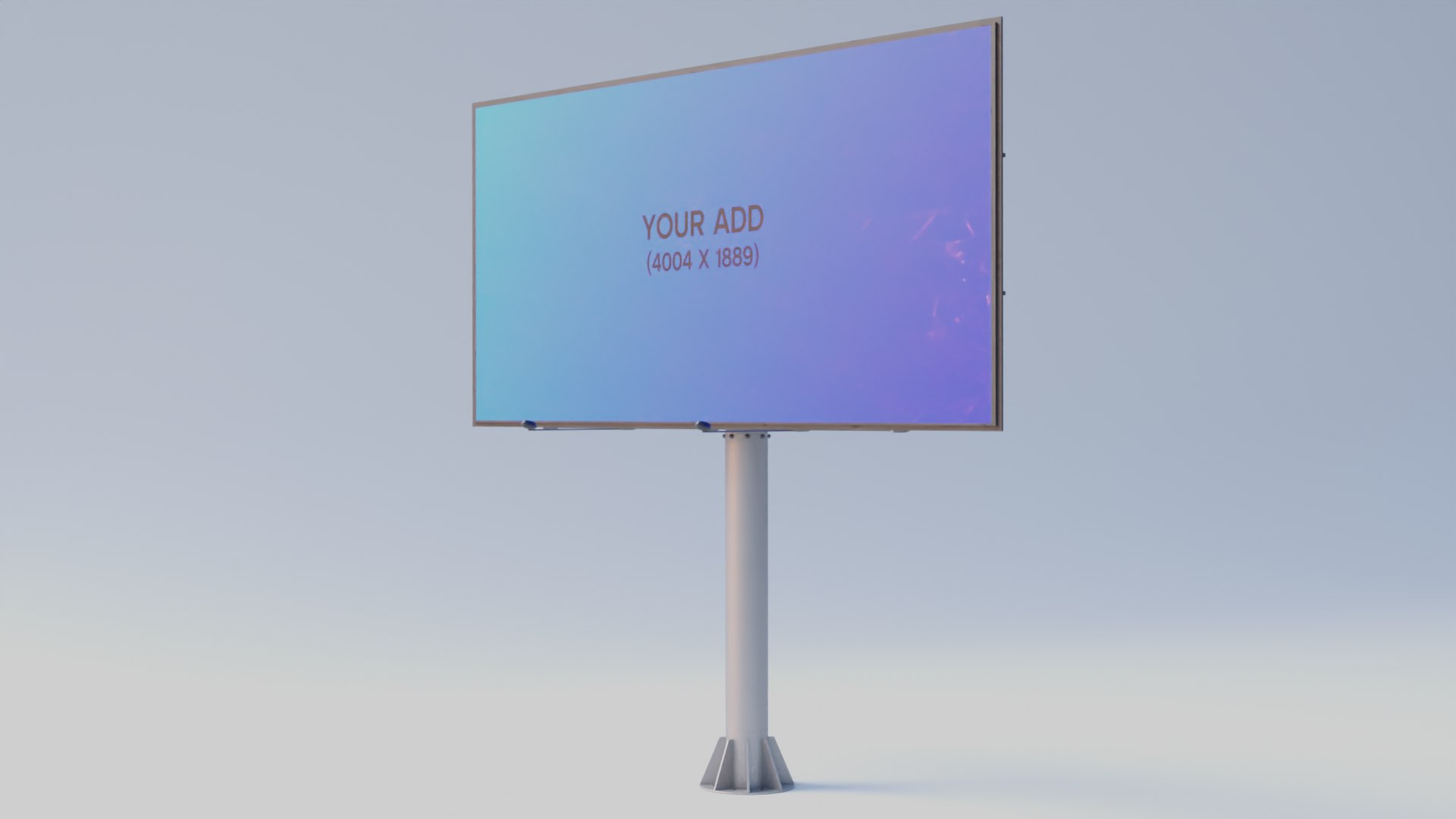 Billboard Advertising Model - TurboSquid 1528702