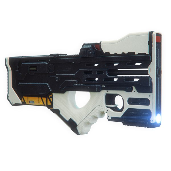 3D me2 gun geth plasma - TurboSquid 1282324