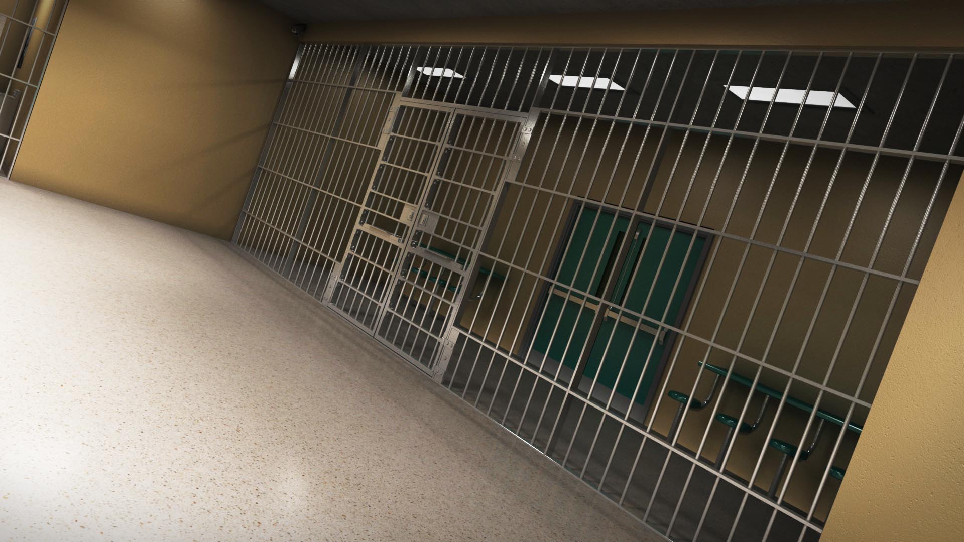 3D Prison Architecture Jail - TurboSquid 1432307