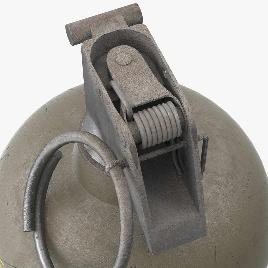3d model m67 hand grenade