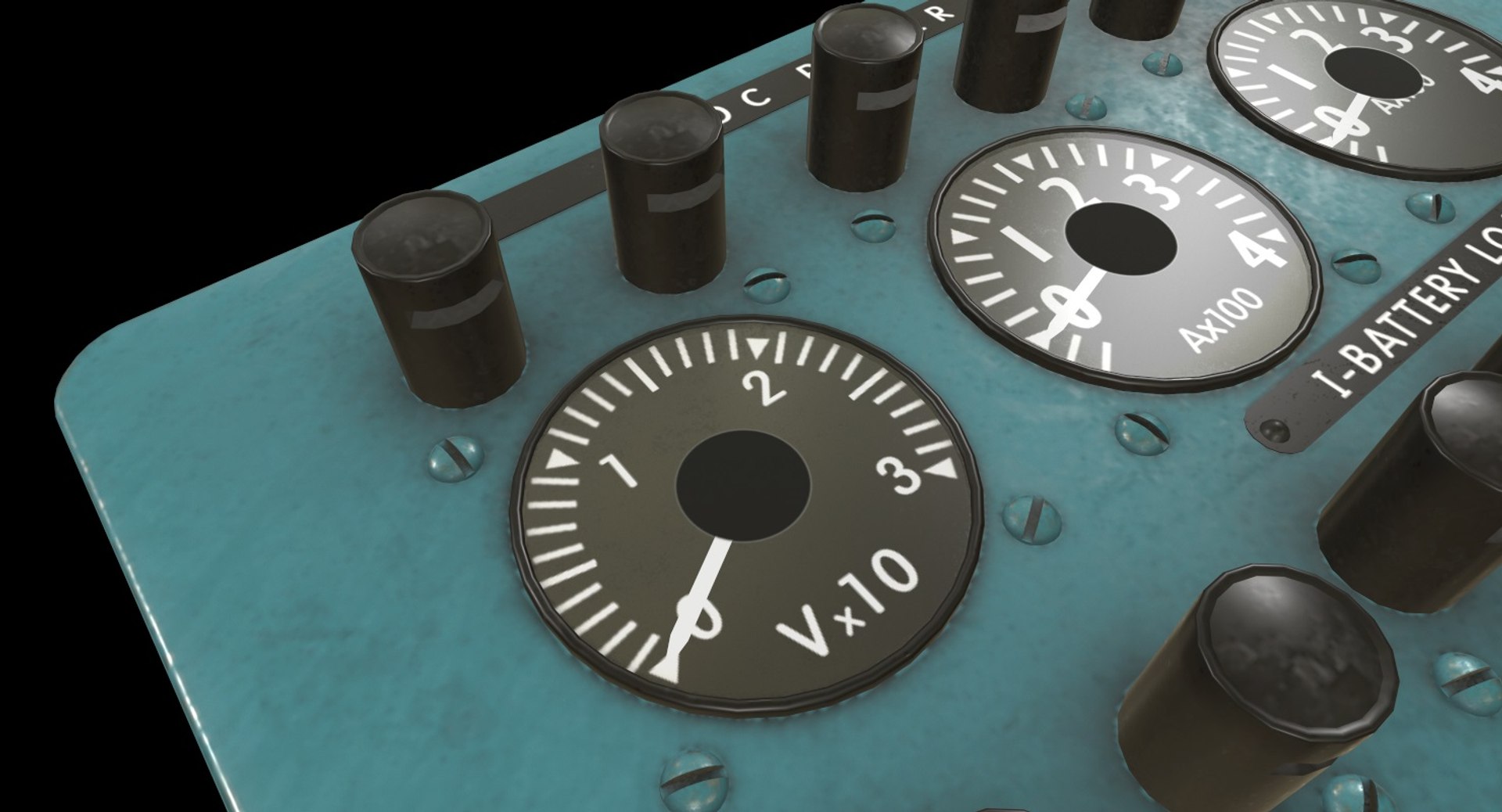 Power Panels Board Mi-8mt 3D Model - TurboSquid 1368223