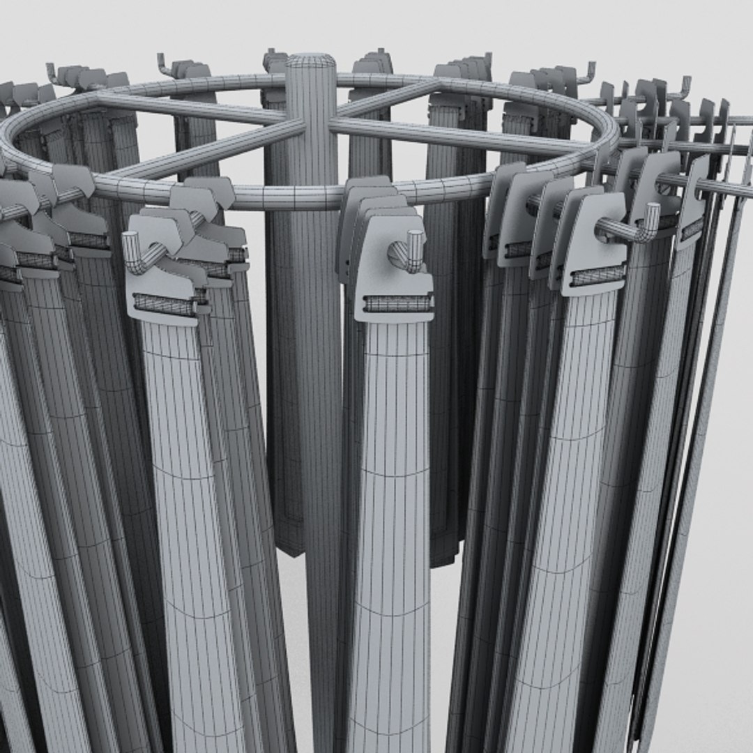 Tie Rack Display 3d 3ds