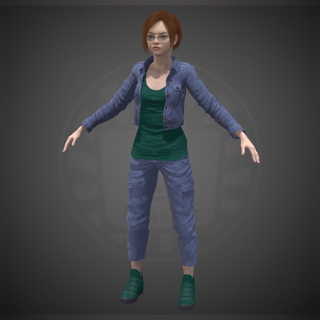 3D Character People Human - TurboSquid 1682240