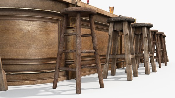 3D Wooden Bar 8K PBR Textures - TurboSquid 2015321